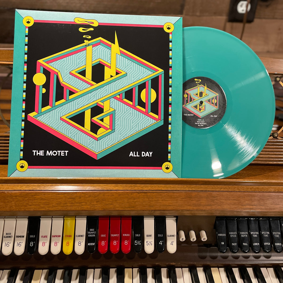 VINYL - All Day (Double LP - AQUA) – The Motet Merch Store